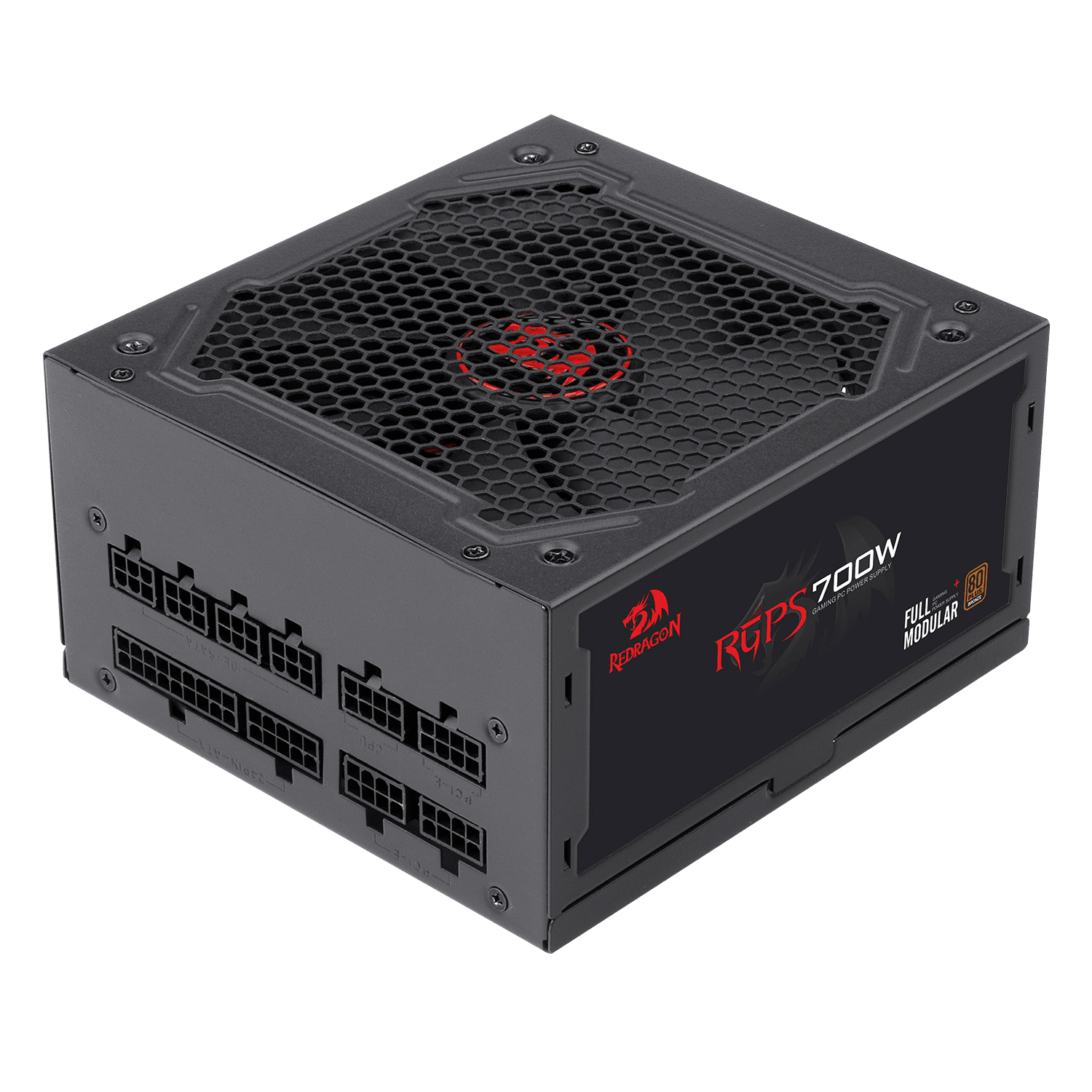 GC-PS005 Fuente Redragon 700W Bronce Modular (EU plug - type A) | Periferia gamer