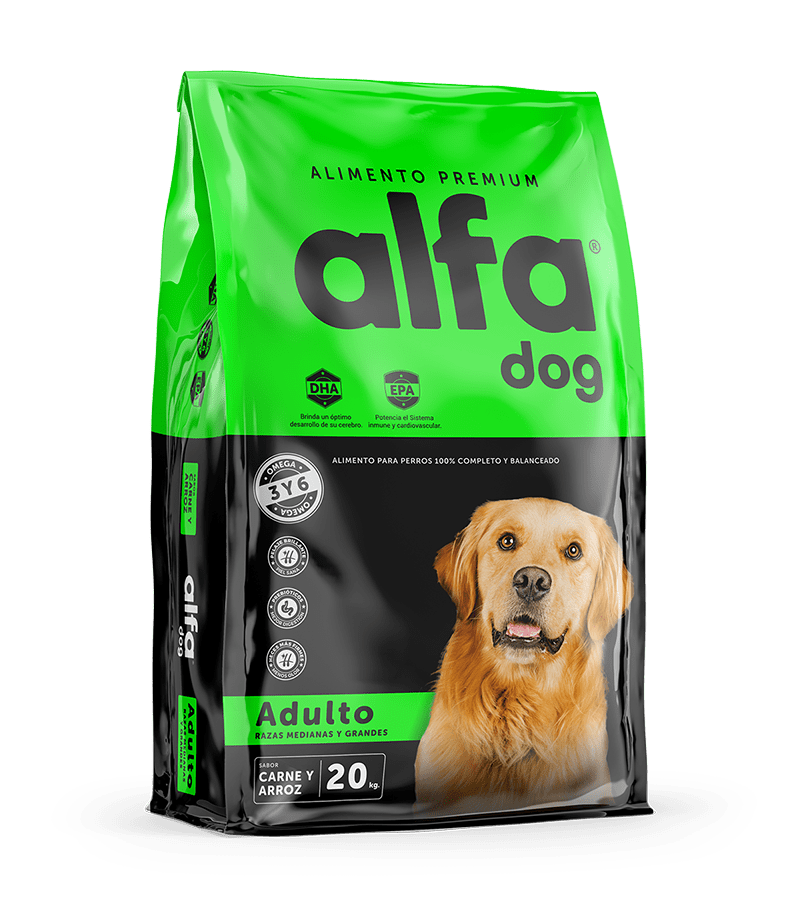 ALFA DOG PREMIUM ADULTO raza mediana a grande | Arca de Noé | Tienda ...