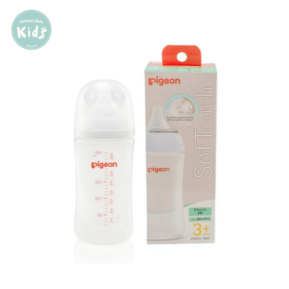 BIBERON SOFTOUCH 330 ML PIGEON | Centro Real KIDS | Tu tienda online de ...