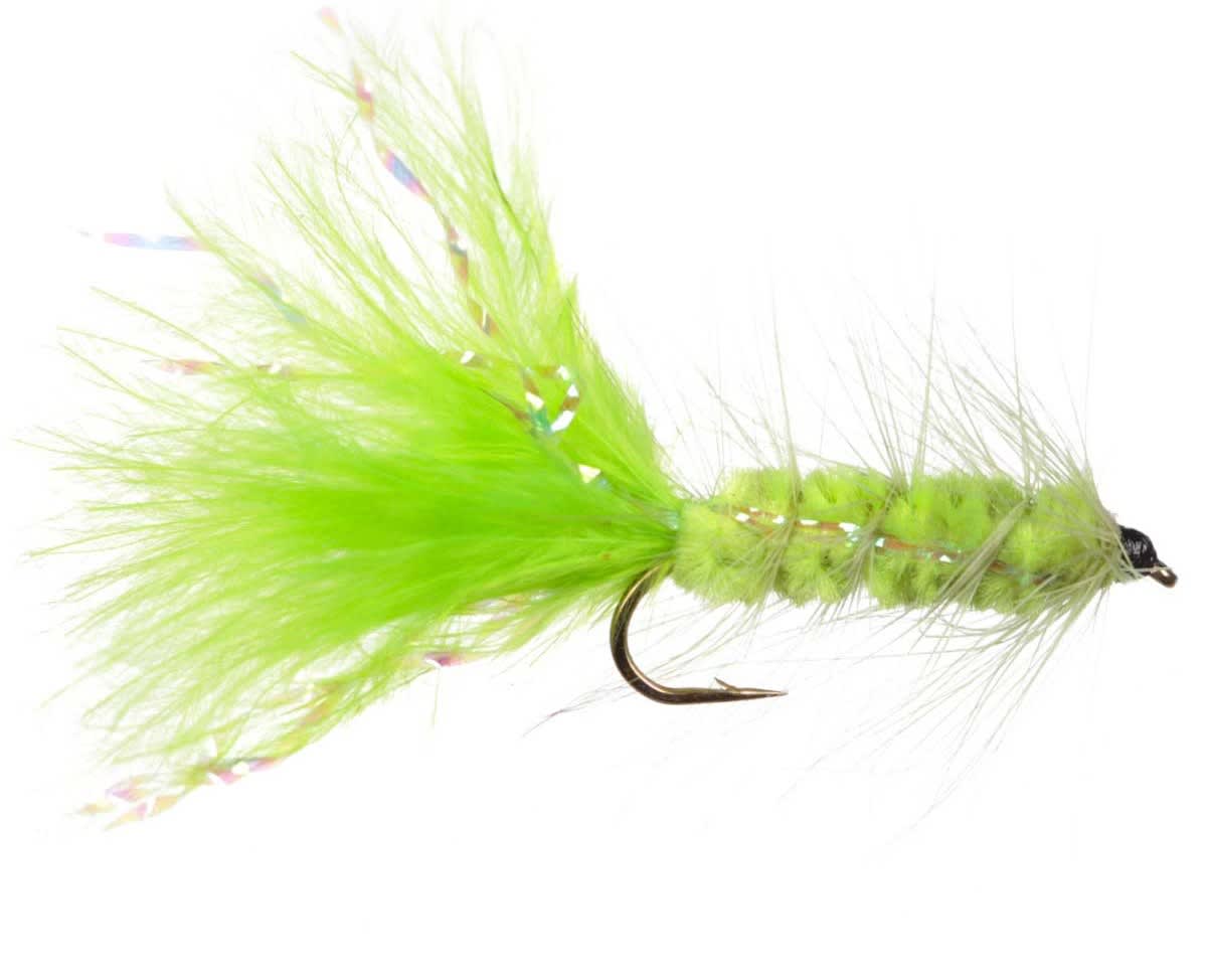 Streamer Crystal Bugger Charteause | Onaflyfishing