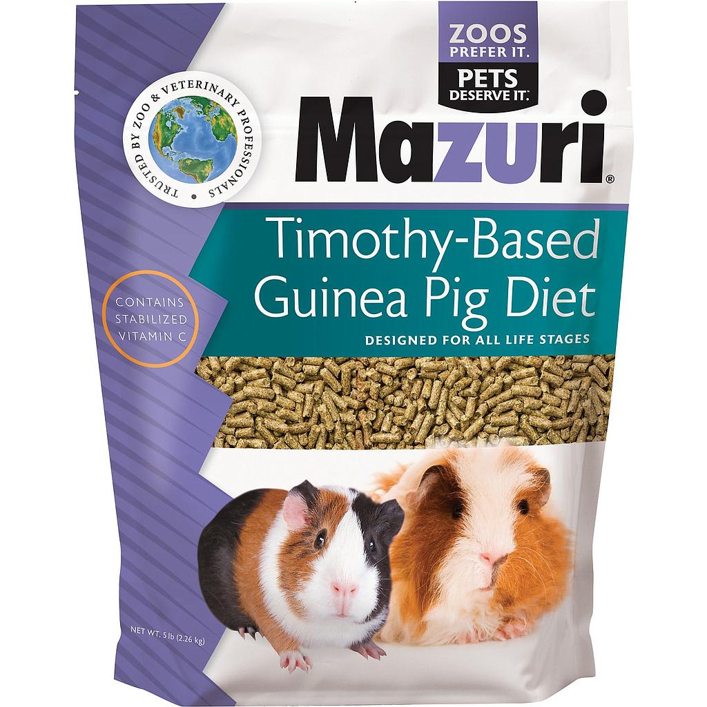 MAZURI GUINEA PIG TIMOTHY DIET 1 KG | GoPetChile