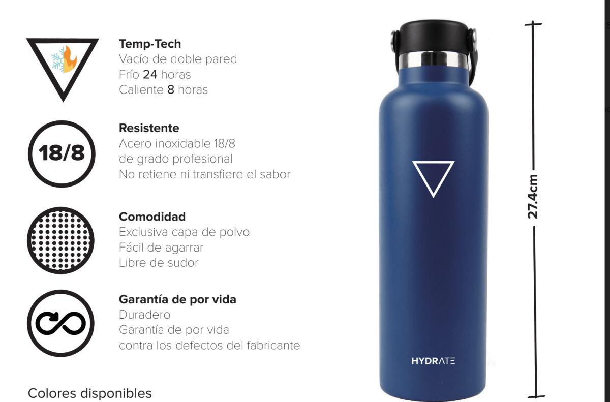 TERMO HYDRATE 710 ML | El Bajo