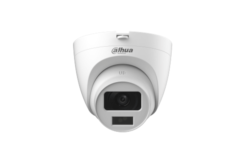 Cámara dahua domo 2MP full color plastica DH-HAC-HDW1209CLQN-LED-0280B ...