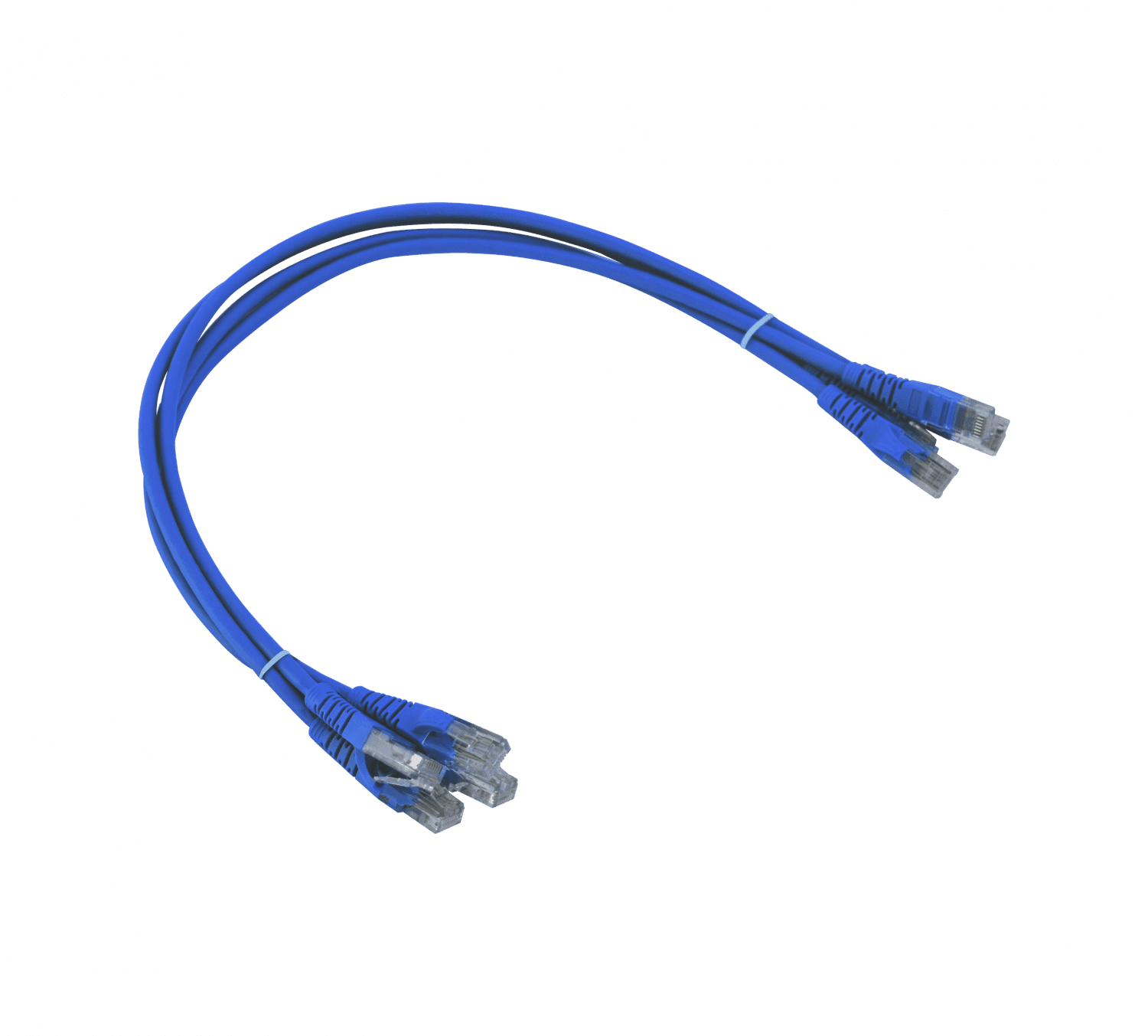 CABLE PATCH CAT6 AZUL 4UN INYECTADO 50CM CP6A-05-4 | KAPS Camaras de ...