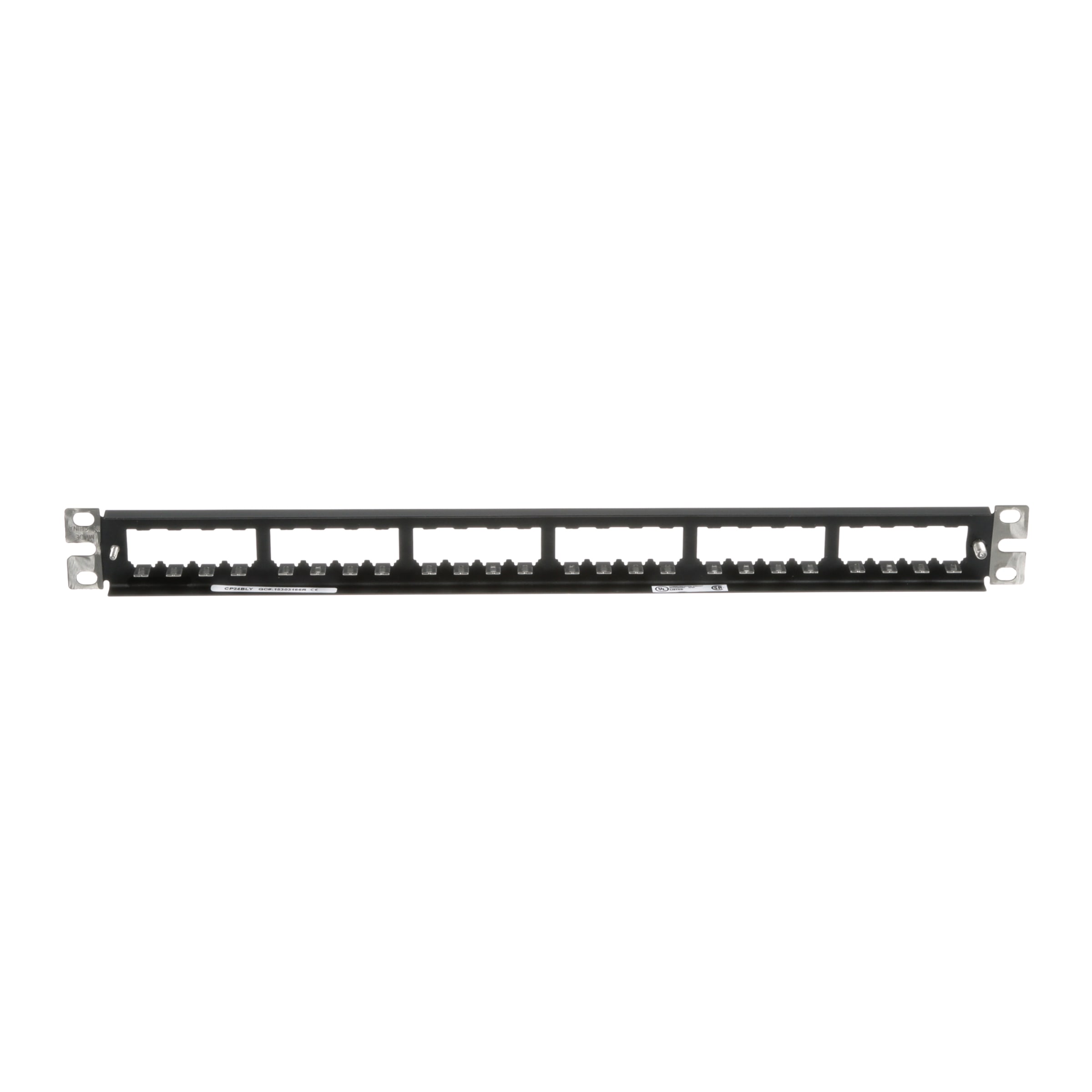 PATCH PANEL PANDUIT 24 PUERTOS METALICO VACIO CP24BLY | KAPS Camaras de ...