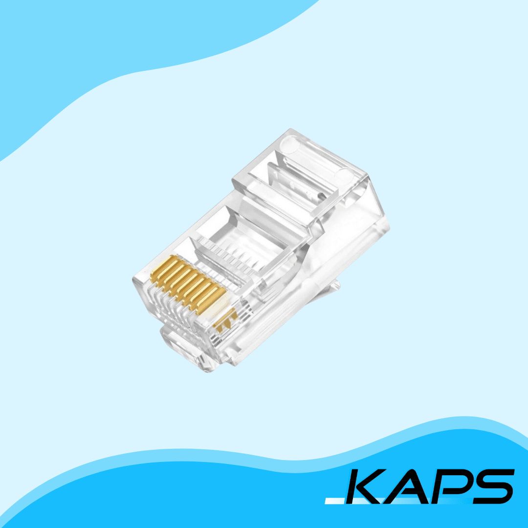 CONECTORES RJ45 CAT6 100 UNIDADES | KAPS Camaras de Seguridad Redes ...