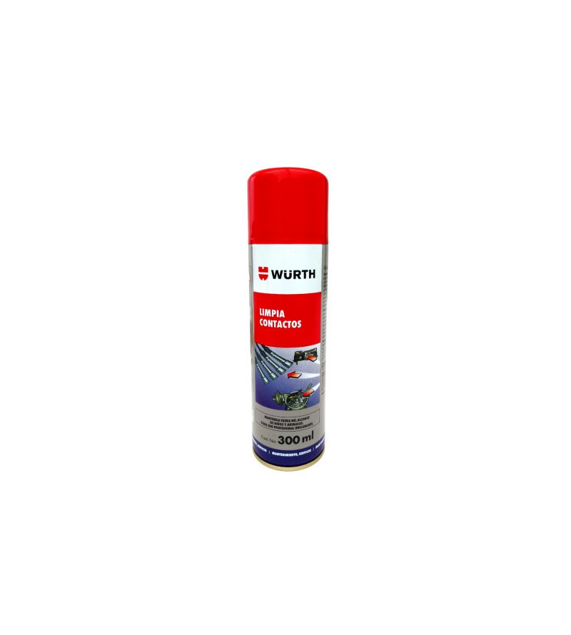LIMPIA CONTACTO WURTH 300ML | KAPS Camaras de Seguridad Redes Alarmas ...