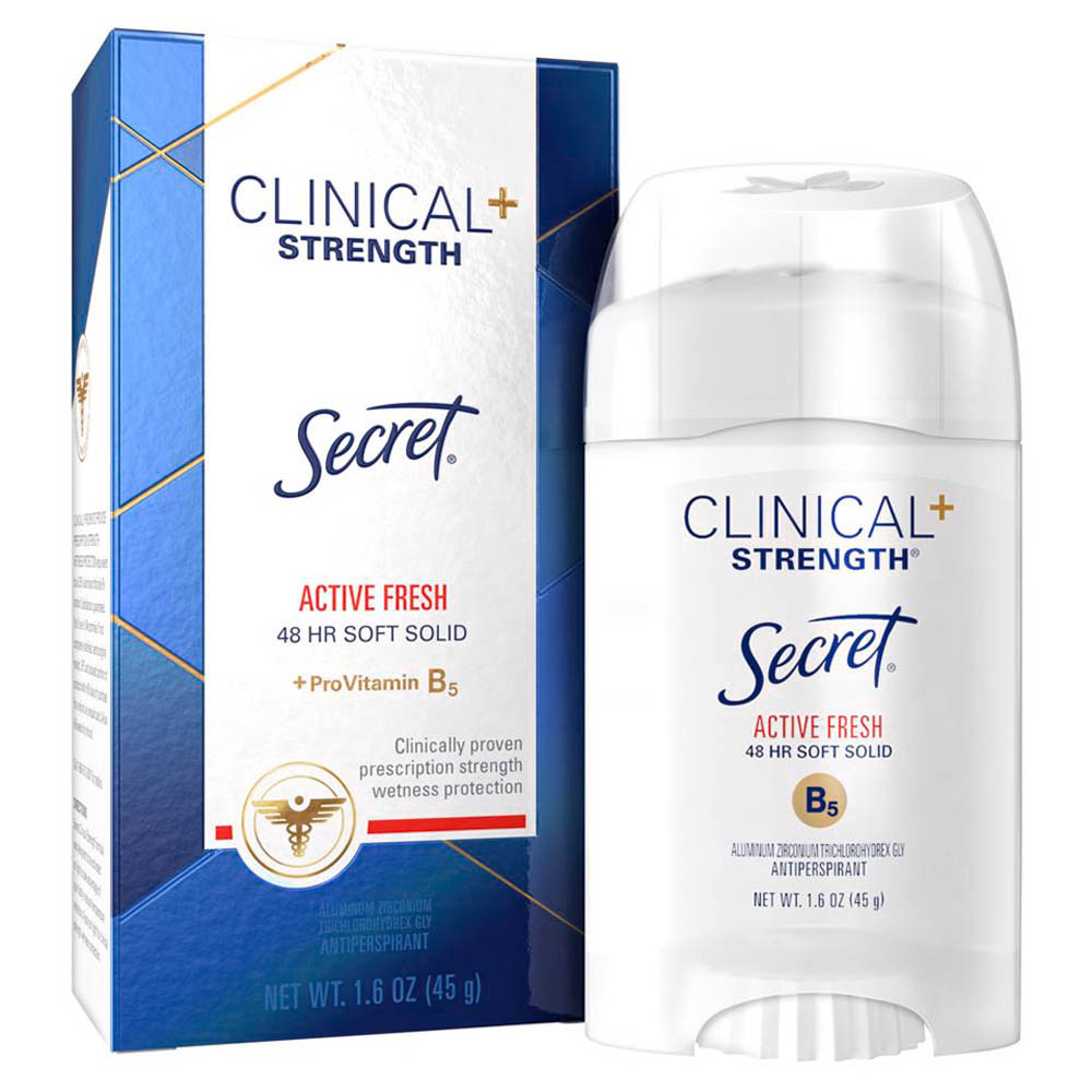 SECRET DEO CREMA CLINICAL X 45 GRS | Perfumería Caricia