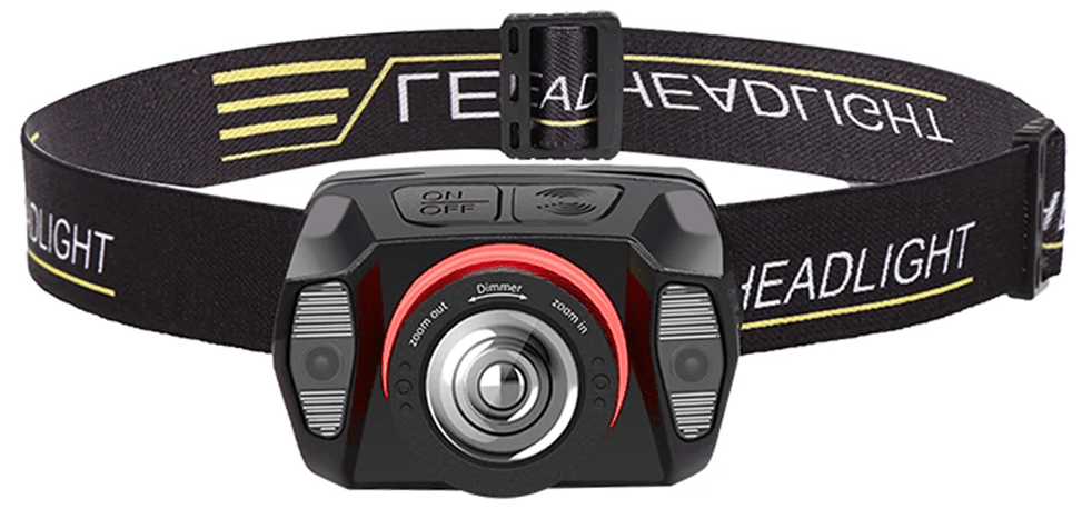 LINTERNA FRONTAL CON SENSOR Y ZOOM | Sportiva