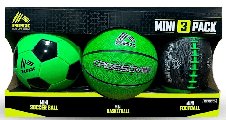 SET 3 MINI BALONES RBX | Sportiva