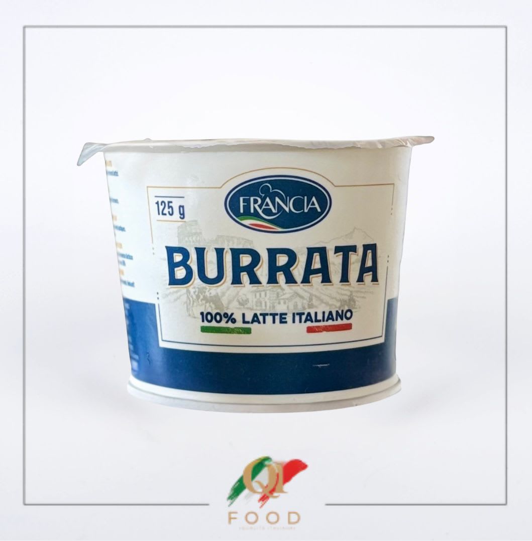 Burrata Frozen 125 gr Italiana 100% | Qifood