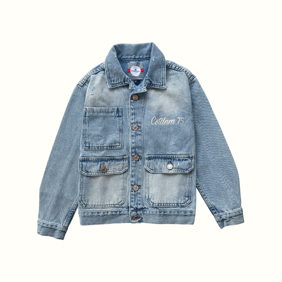 Casaca Denim Lucca Maiz | Small Ben | Tienda de Ropa para Niños y Niñas