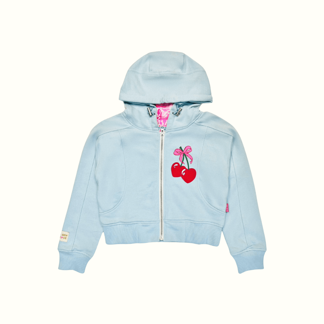 Casaca Happy Celeste | Small Ben | Tienda de Ropa para Niños y Niñas