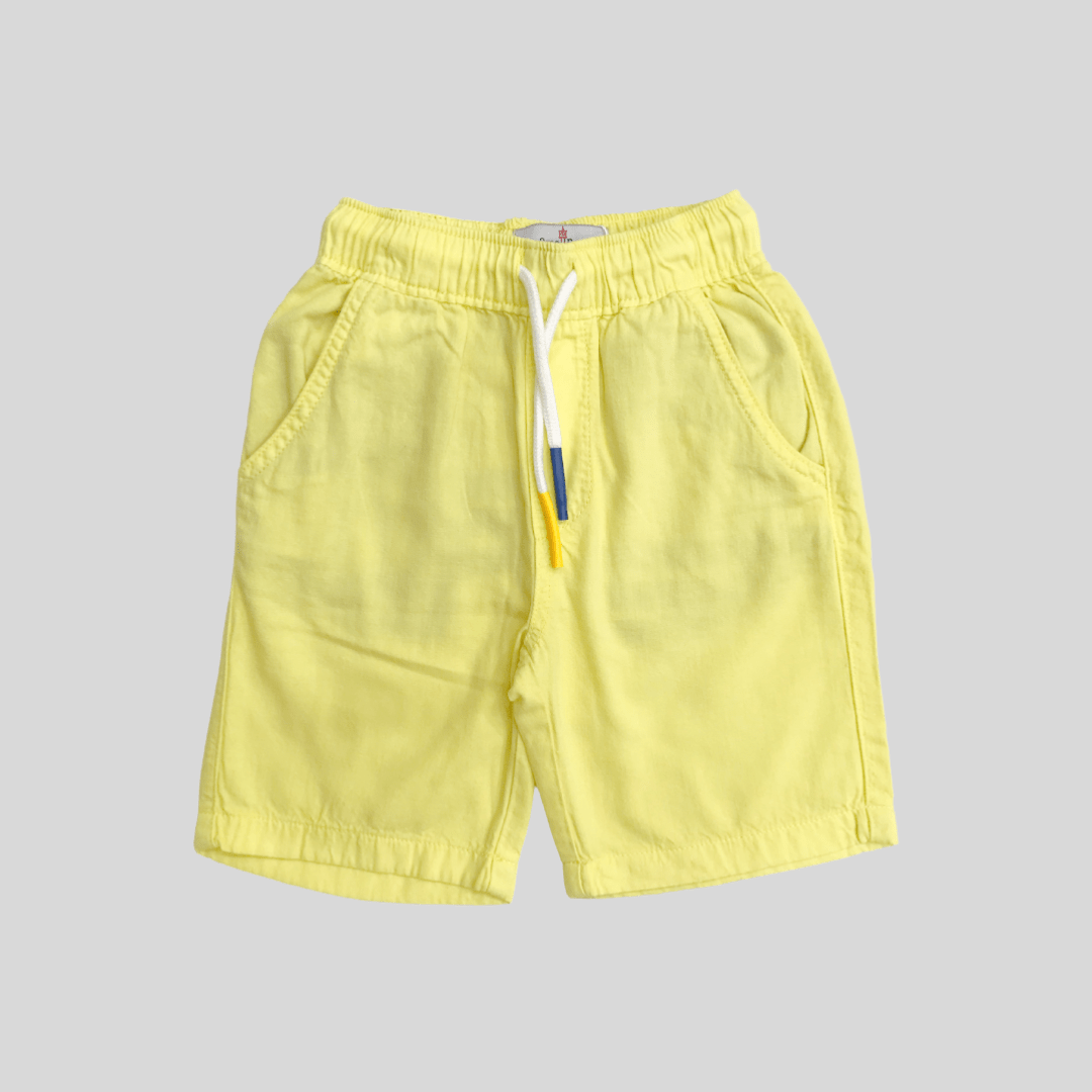 Short Lucio Amarillo | Small Ben | Tienda de Ropa para Niños y Niñas