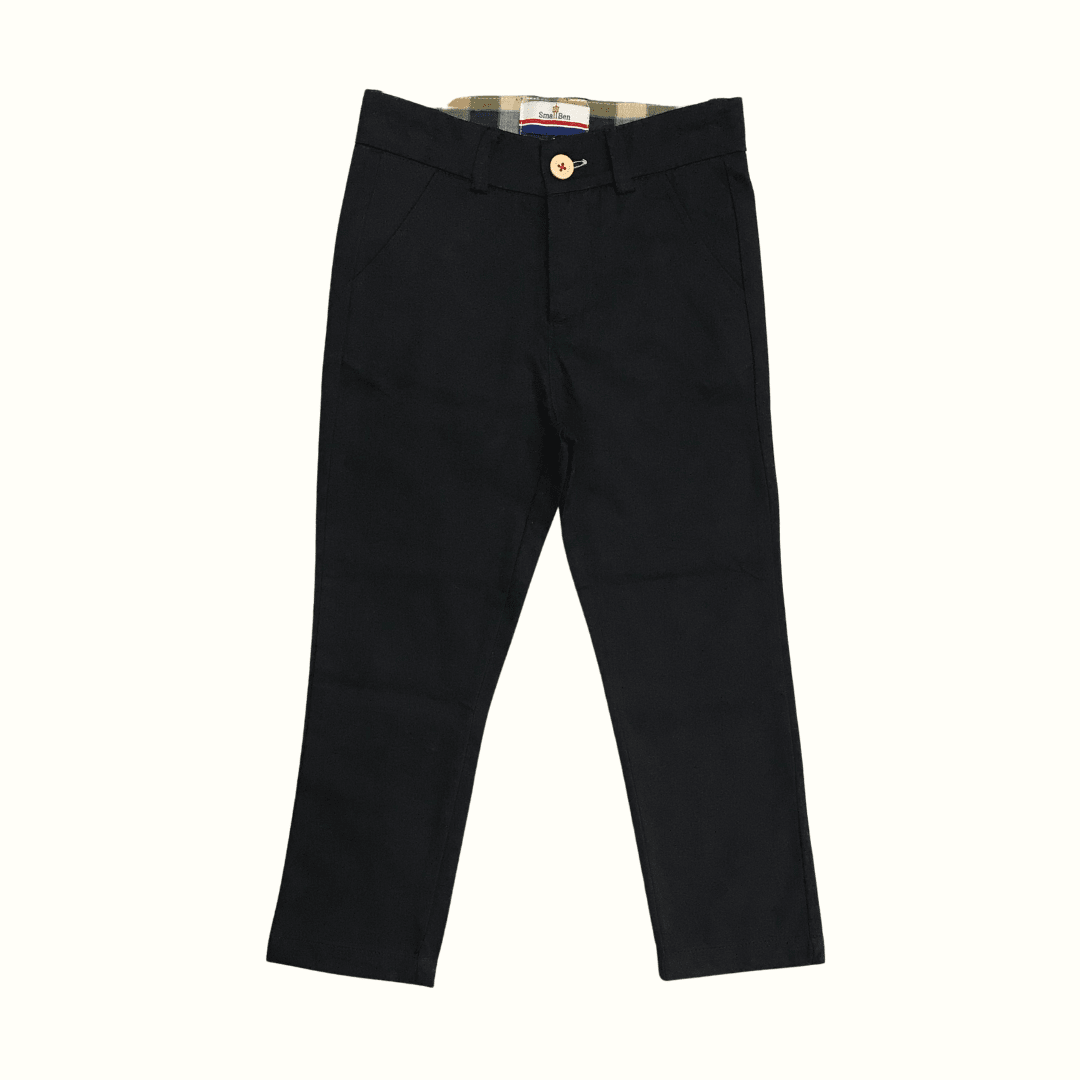Pantalón Drill Azul | Small Ben | Tienda de Ropa para Niños y Niñas