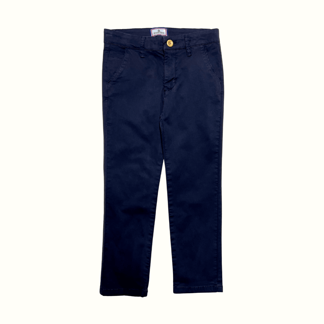Pantalon Drill Emilio Plomo | Small Ben | Tienda de Ropa para Niños y Niñas