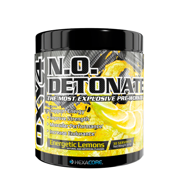 Oxy 4 N.O Detonate Hexacore 30 Servicios. | NutritionGO
