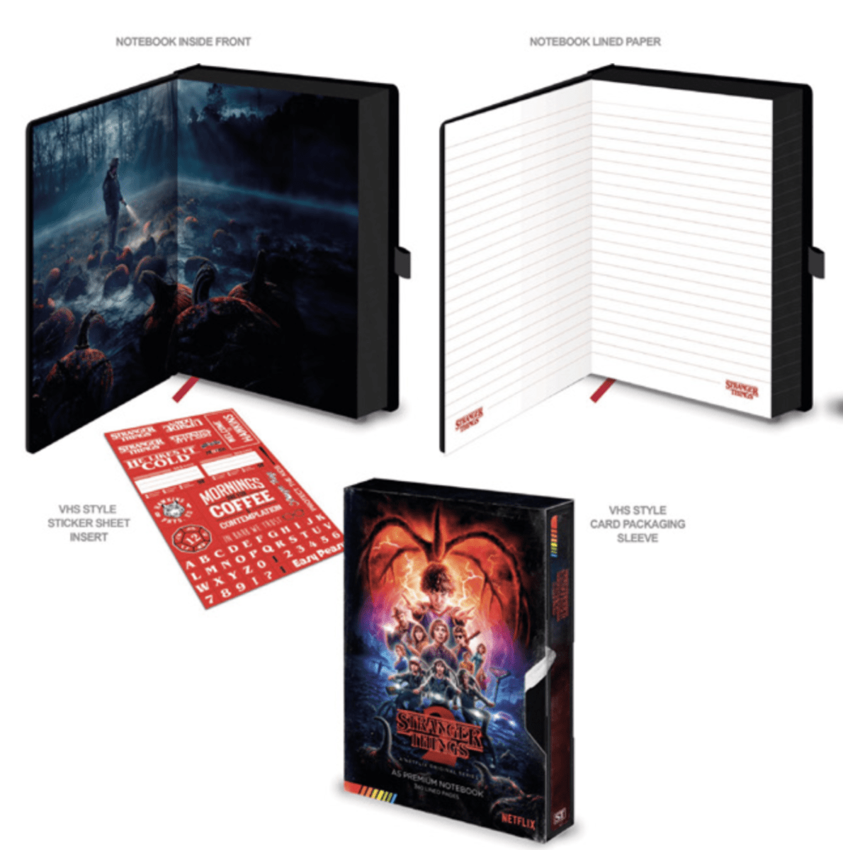 LIBRETA OFICIAL STRANGER THINGS | Apricot