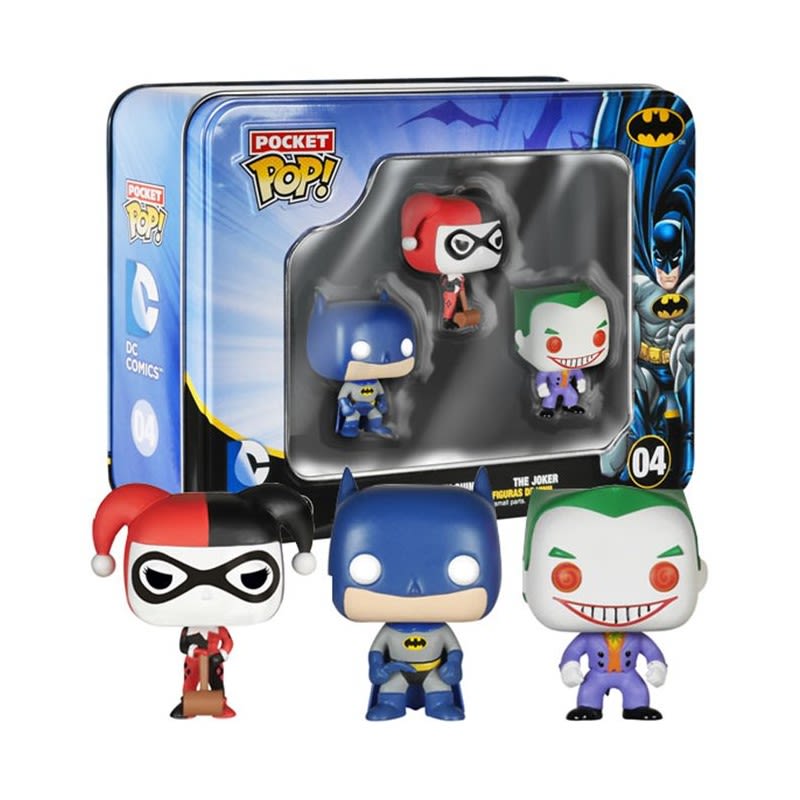 POCKET POP! BATMAN, HARLEY QUINN, THE JOKER | Apricot