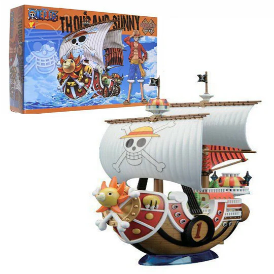 MODEL KIT GRAND SHIP COLLECTION THOUSAND SUNNY BANDAI HOBBY ONE PIECE ...