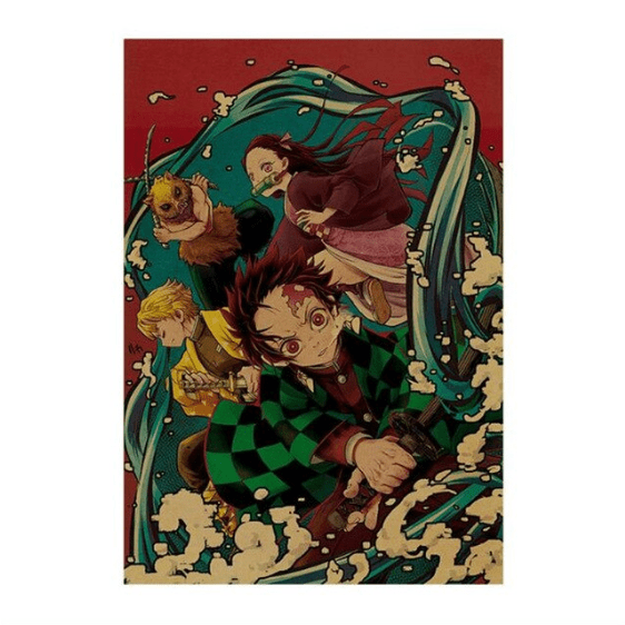 POSTER KIMETSU NO YAIBA | Apricot