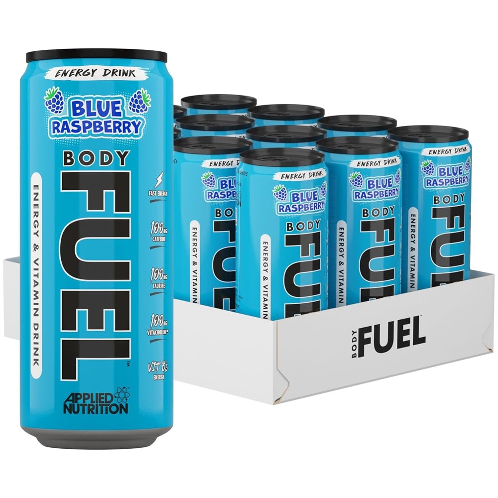 Applied Nutrition BodyFuel Energy Blue Raspberry (Display 12 unidades ...