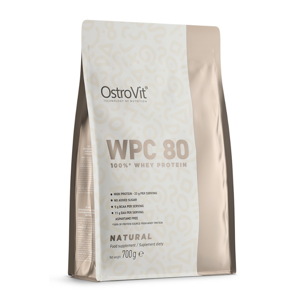 OstroVit Whey Protein WPC80 (700 gr) Sin Sabor | SupleStore - Suplementos Deportivos Chile
