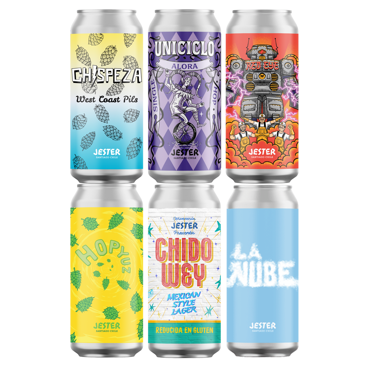 Conoce a Jester - x 6 | Cervecería Jester