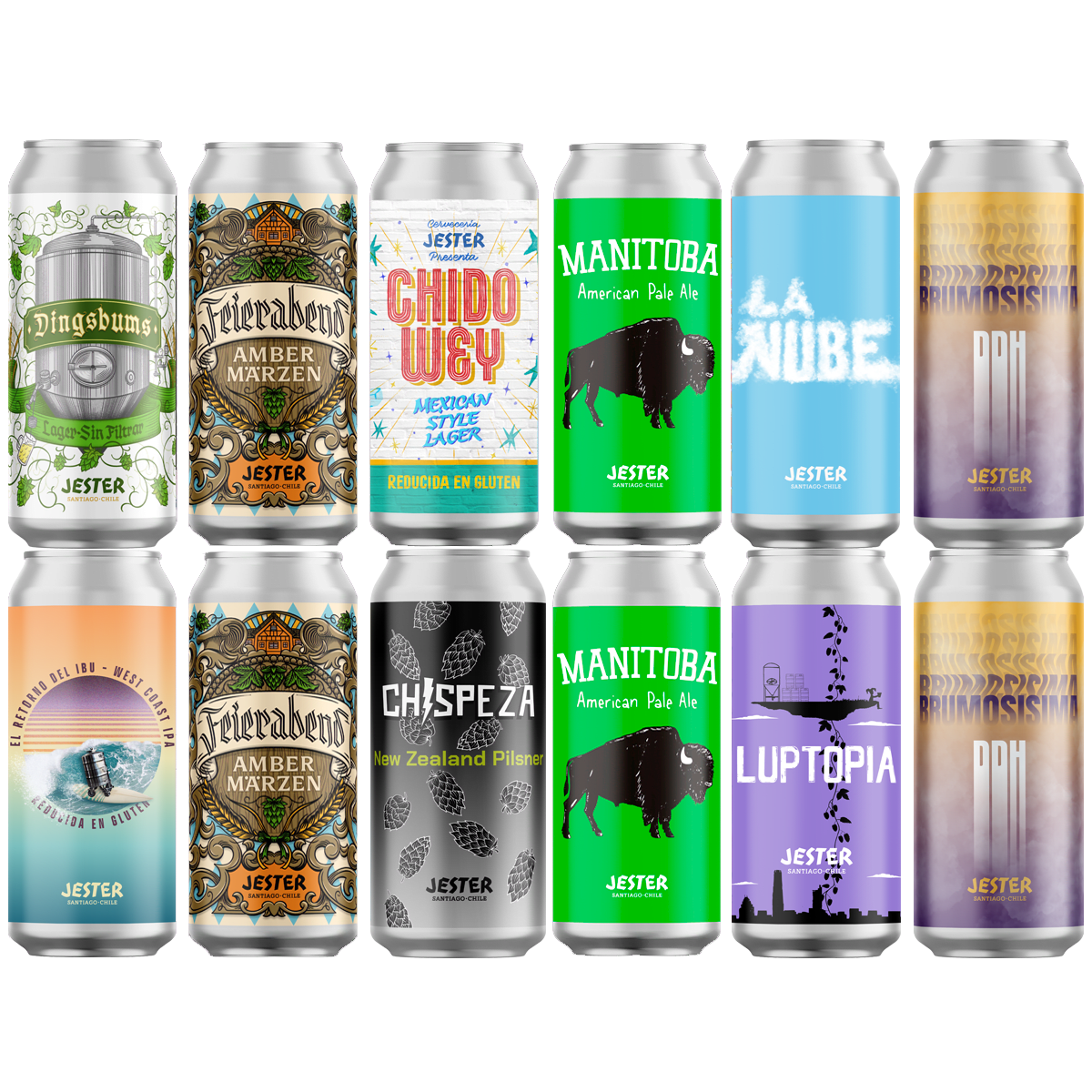 Conoce a Jester - 473cc x 12 | Cervecería Jester