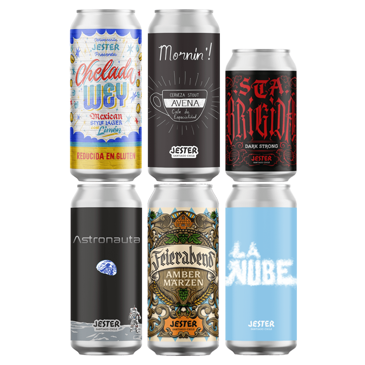 Conoce a Jester - x 6 | Cervecería Jester