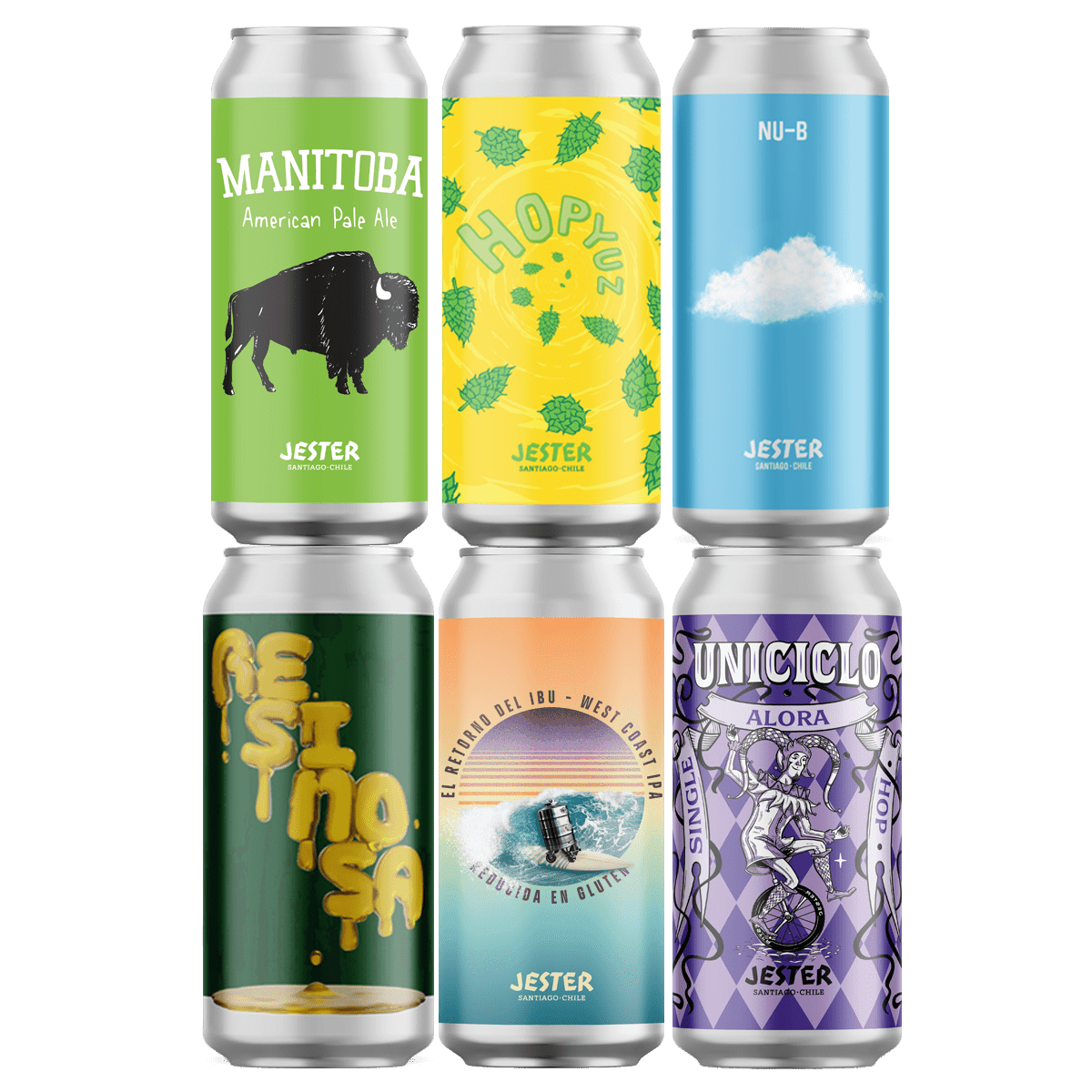 Hoppy Pack - x 6 | Cervecería Jester