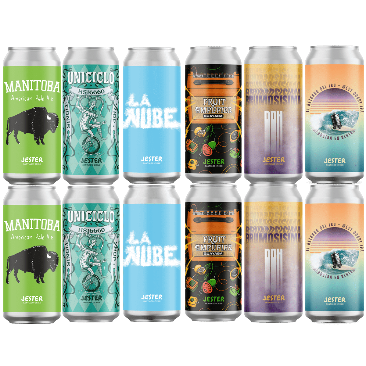 Hoppy Pack - 473cc x 12 | Cervecería Jester