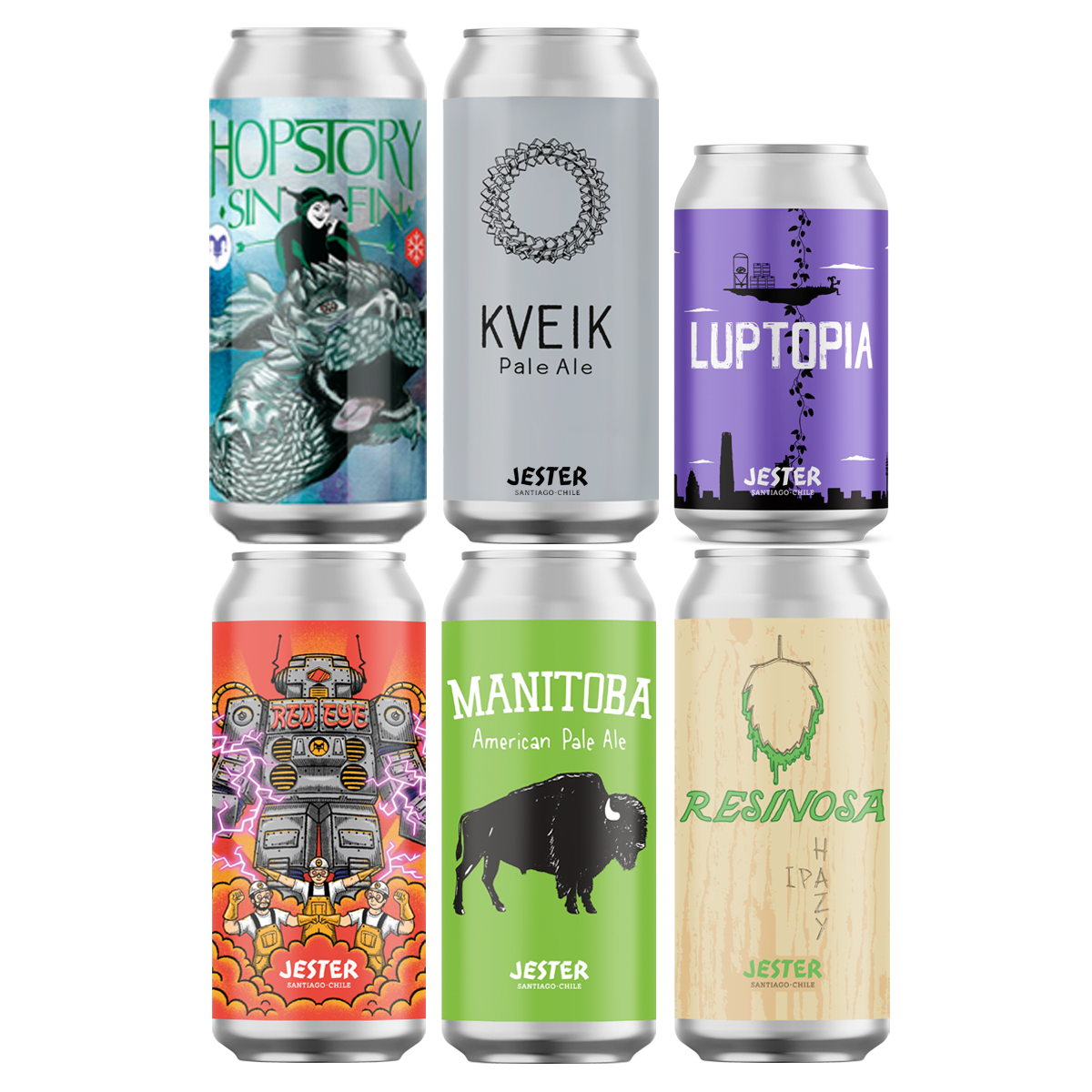 Hoppy Pack - x 6 | Cervecería Jester
