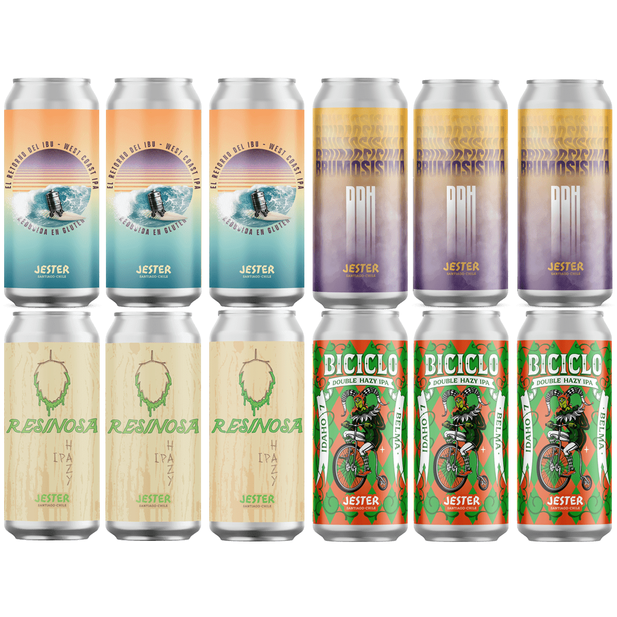 Ultimate IPA Pack x 12 | Cervecería Jester