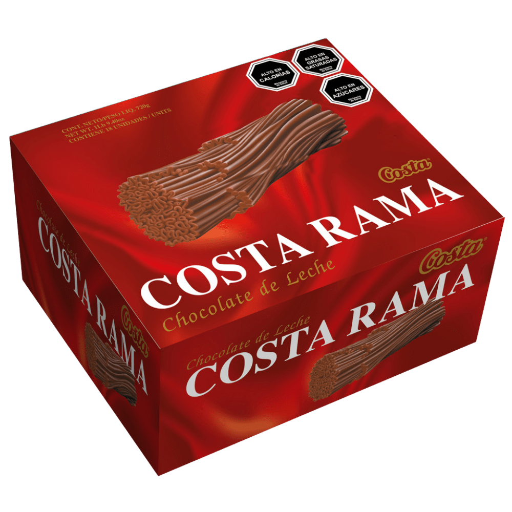 COSTA RAMA DISPLAY 18UND | Confitería Avimax