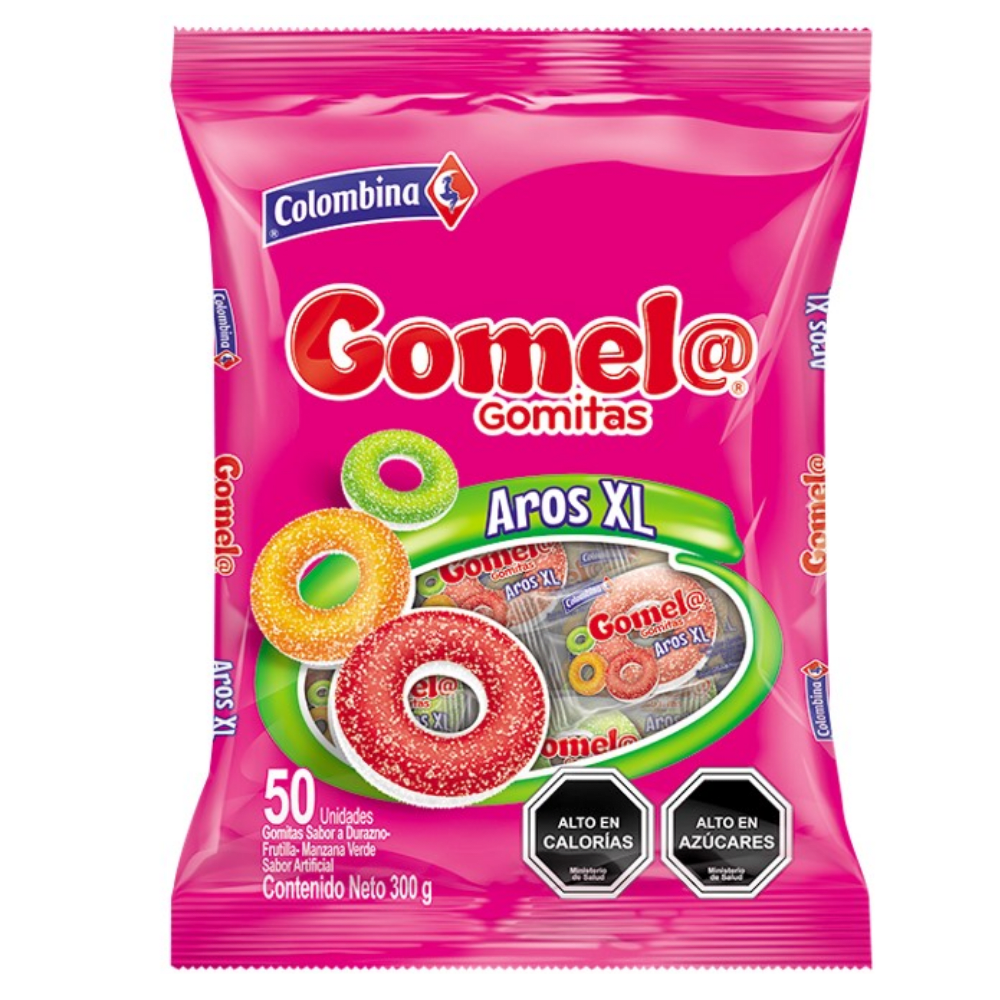 GOMELA AROS XL 50 UND. | Confitería Avimax