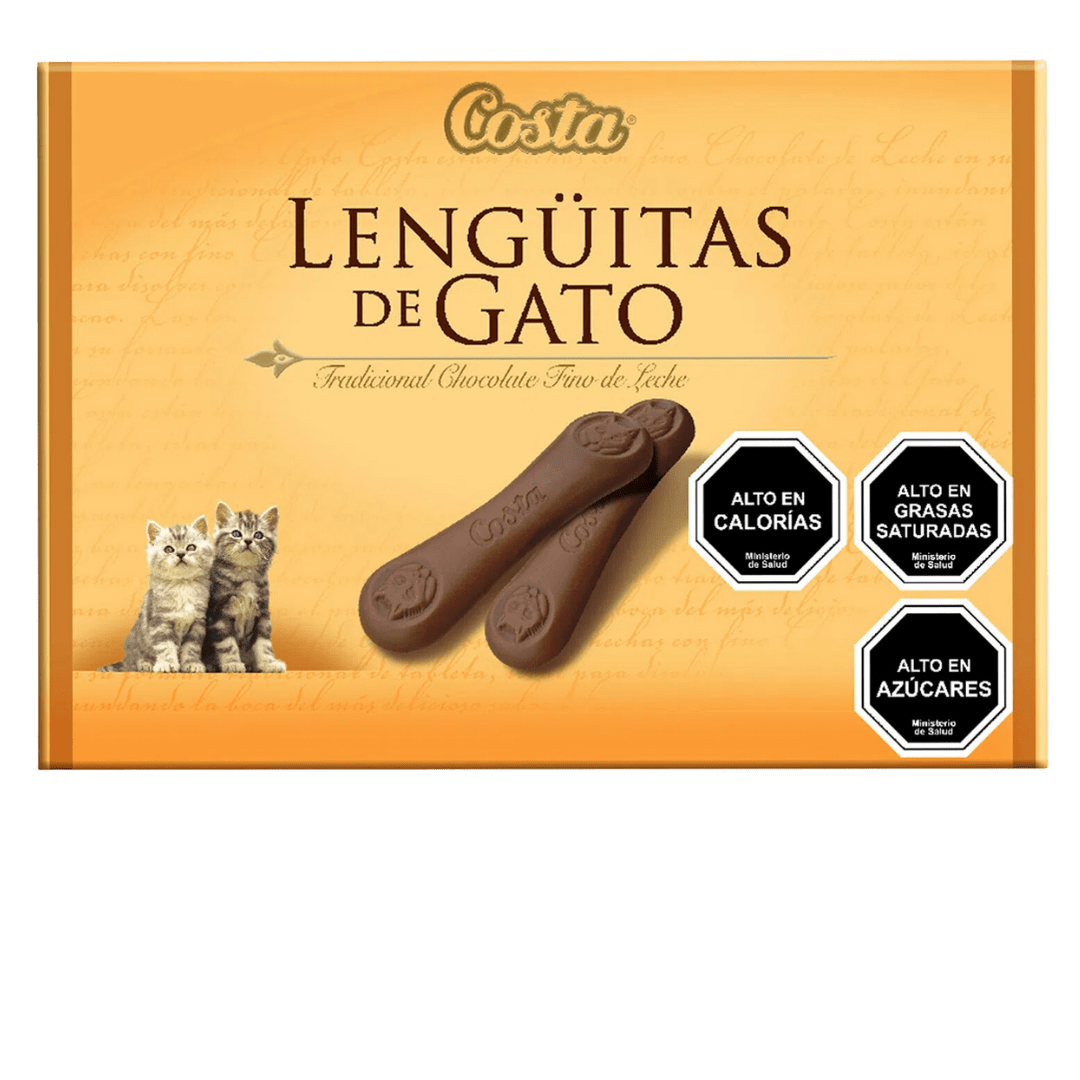LENGUITAS DE GATO 120G | Confitería Avimax