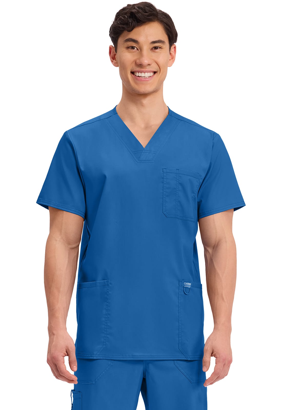 Polera Clínica Hombre Cherokee Workwear Revolution WW670 Azul Rey ROY ...