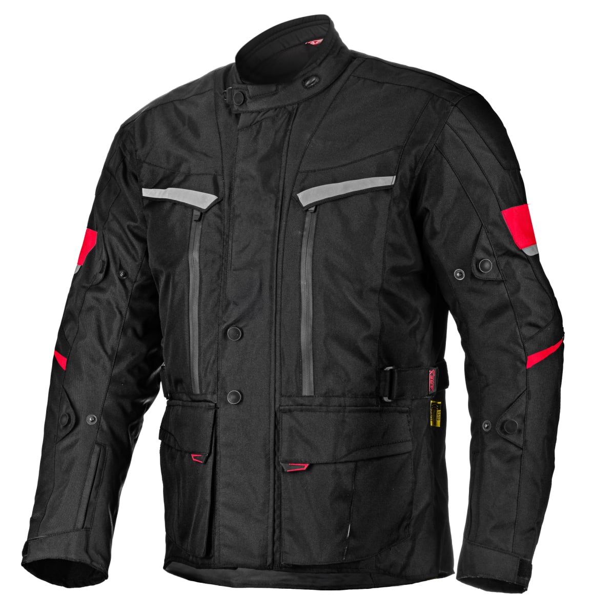 CHAQUETA AREX ROUTE (3 CAPAS) NEGRO/ROJO | mr7b2b