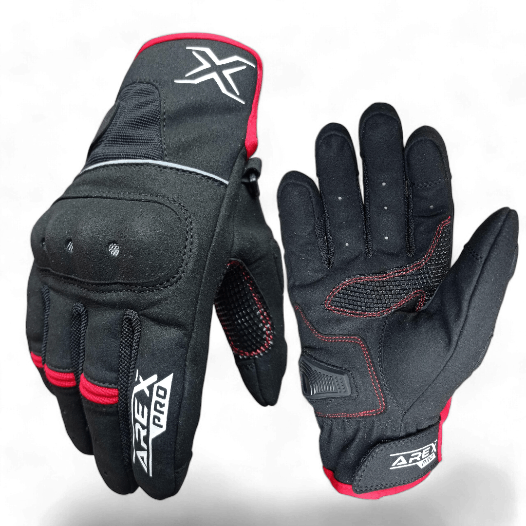 GUANTE AREX MR-1153 VITO NEGRO ROJO | mr7b2b