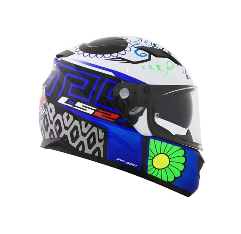 CASCO LS2 FF 320 COUNTURE NEGRO AZUL | MR7 - Cascos, agv, motos