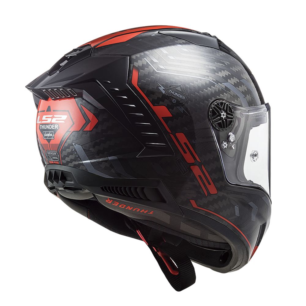 CASCO LS2 FF 805 THUNDER SPUTNIK METAL ROJO | MR7 - Cascos, agv, motos
