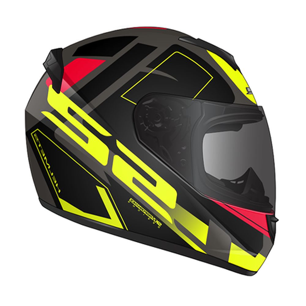 CASCO LS2 FF 352 CYPRESS NEGRO AMARILLO | MR7 - Cascos, agv, motos