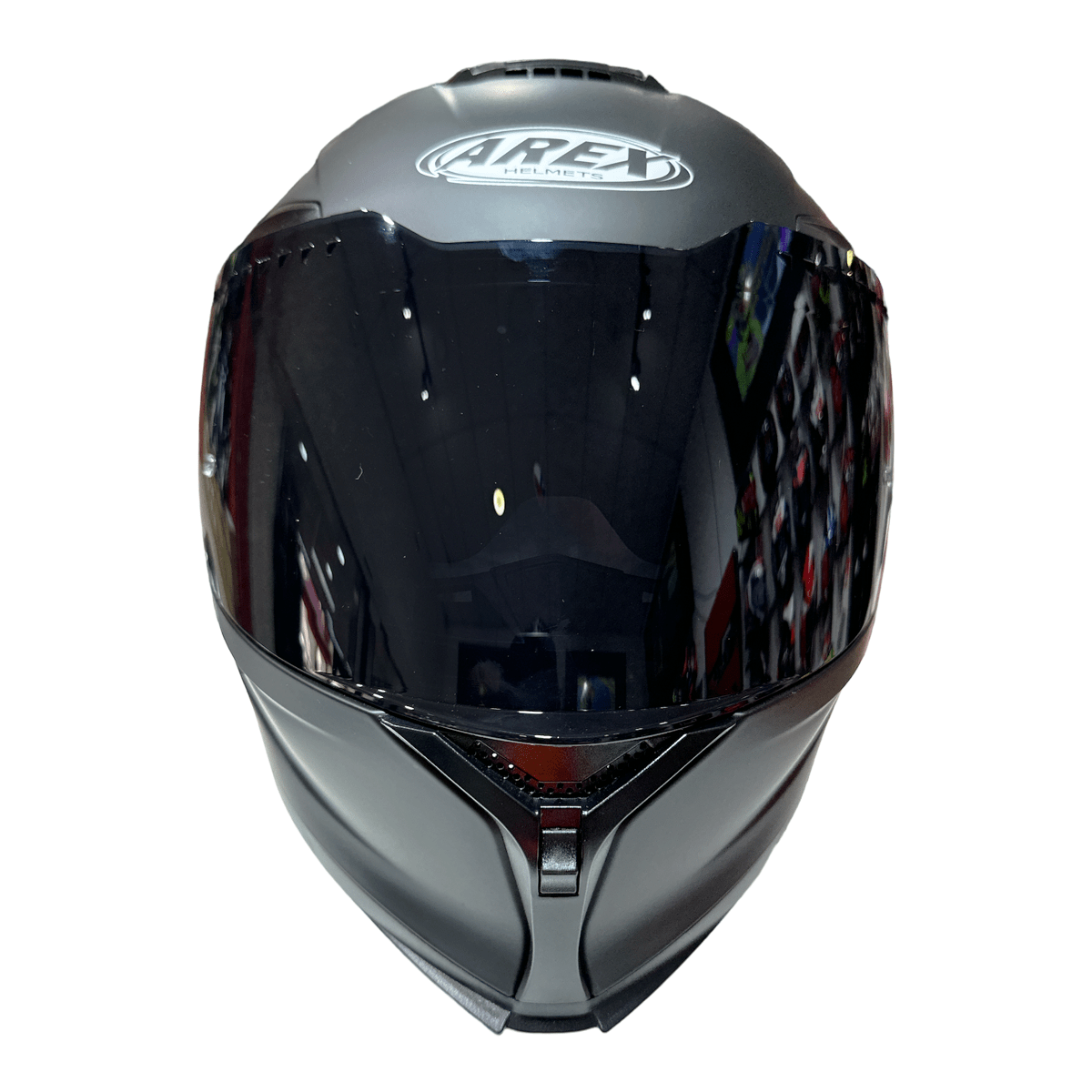 CASCO ABATIBLE AREX MR-903 NEGRO MATTE | mr7b2b
