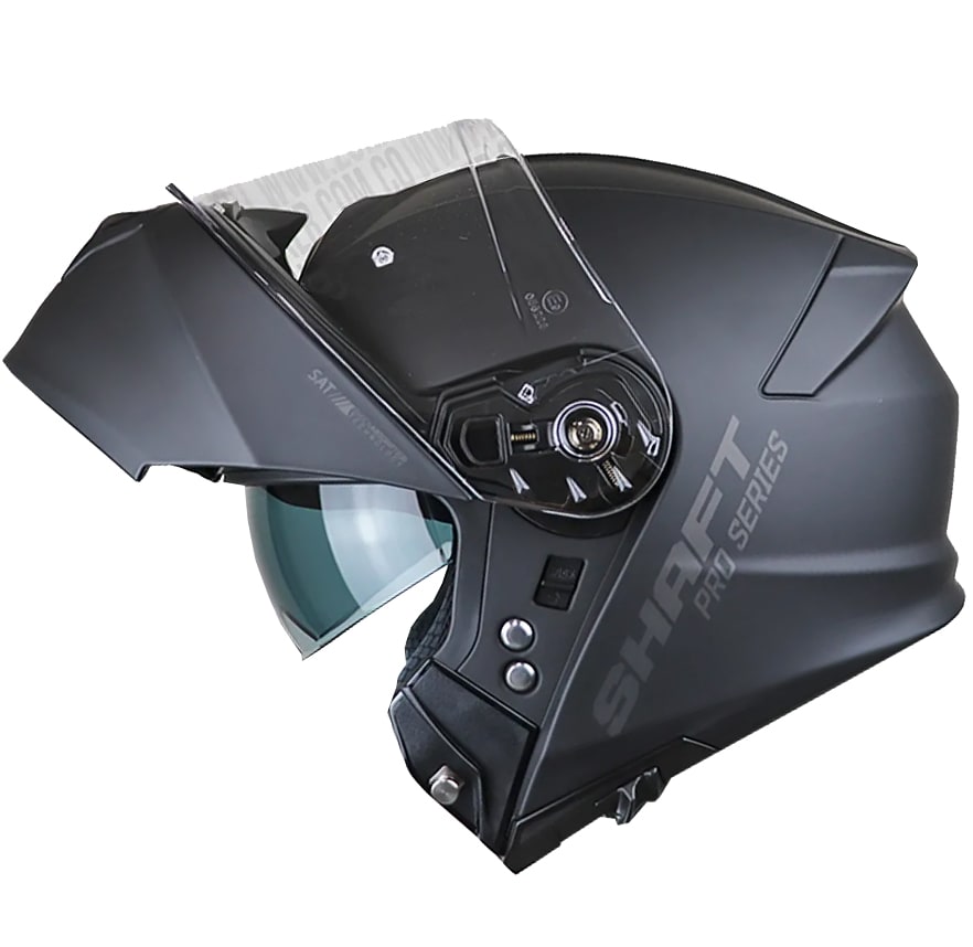 CASCO SHAFT PRO 4000DV SOLID NEGRO MATE | MR7 - Cascos, agv, motos