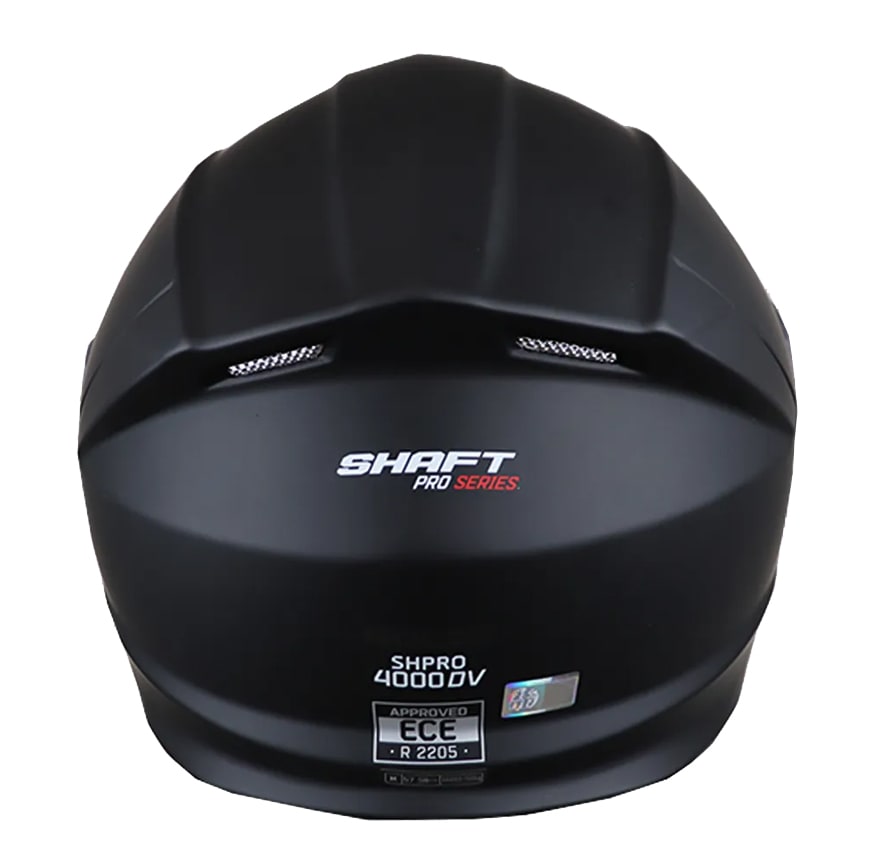 CASCO SHAFT PRO 4000DV SOLID NEGRO MATE | MR7 - Cascos, agv, motos