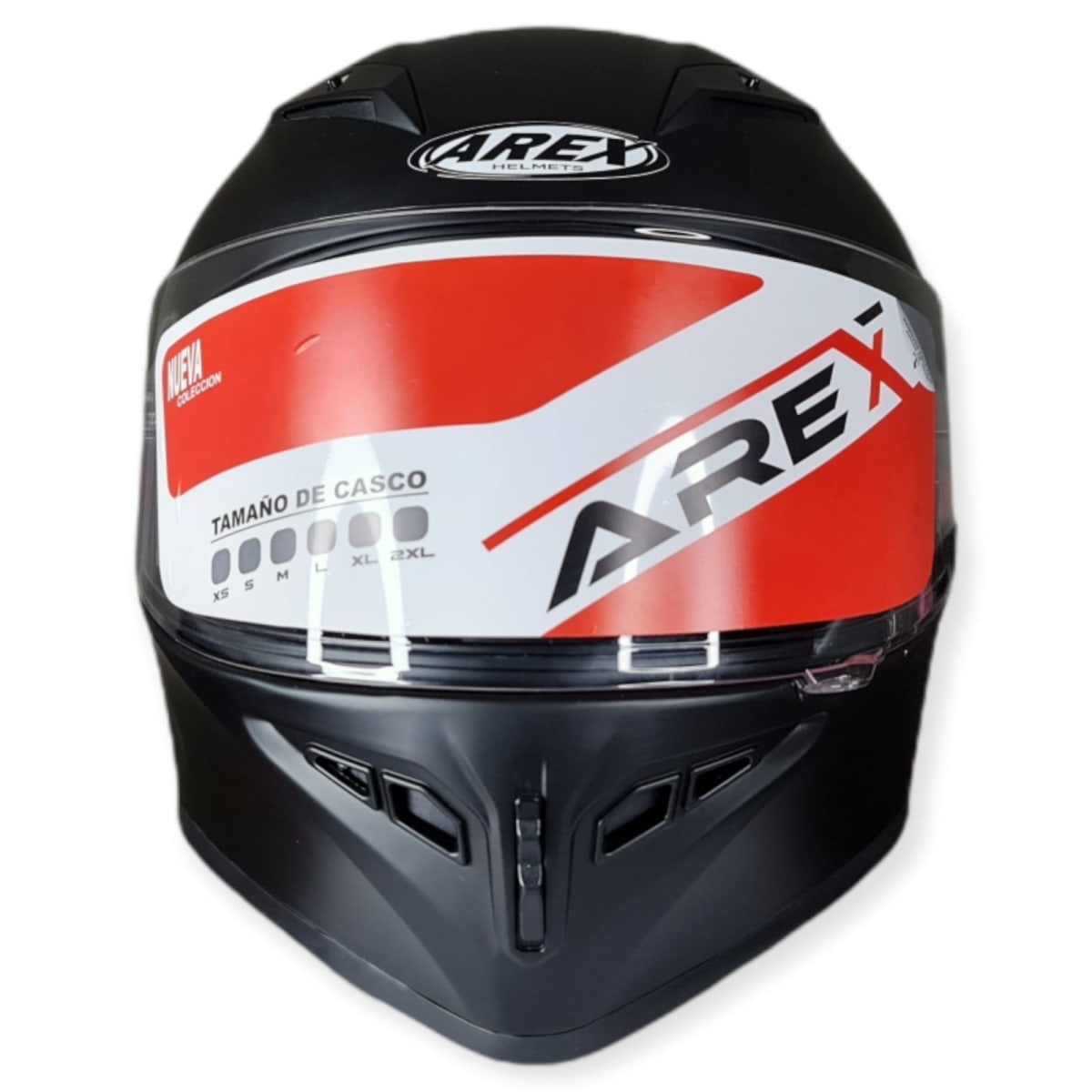 CASCO AREX DRAKEN MR-16 FULL NEGRO MATE | MR7 - Cascos, agv, motos