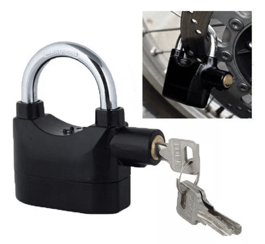 CANDADO DE SEGURIDAD ALARM LOCK | MR7 - Cascos, agv, motos