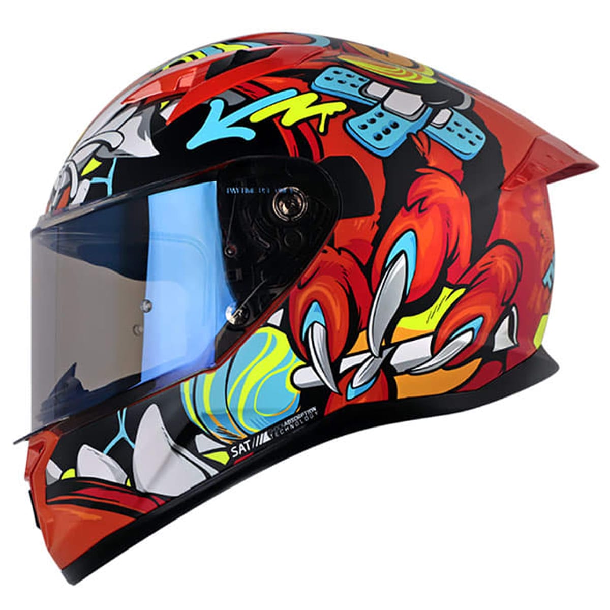 CASCO SHAFT 522 SP TIGUERAZO NJ.N MATE (SV) | MR7 - Cascos, agv, motos