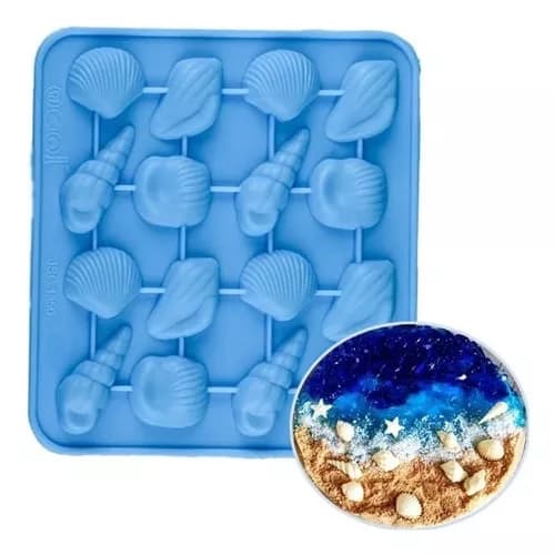 MOLDE SILICONA CARACOL - CONCHA DE MAR | Vimora